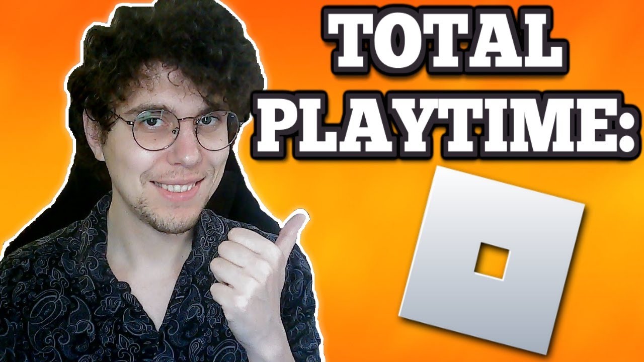 How To See Total Roblox Playtime - YouTube
