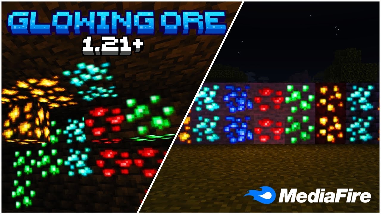 ️Newb Glow Para Minecraft Bedrock 1.21+ - YouTube