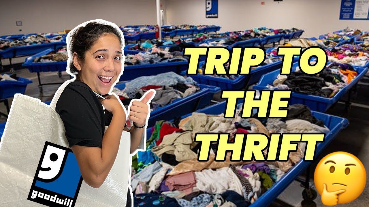 OUR FIRST TIME AT THE GOODWILL BINS! - YouTube