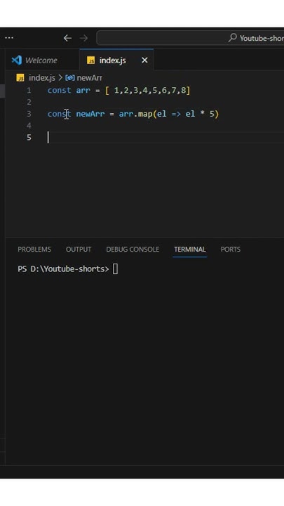 Multiple By 5 All Element In Array Dynamiccodingwithamit Javascript Coding Html Css