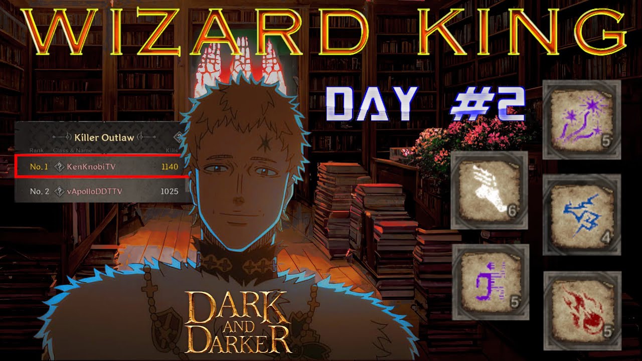 Wizard King April Playtest Day #2 Rank 1 Wizard - YouTube
