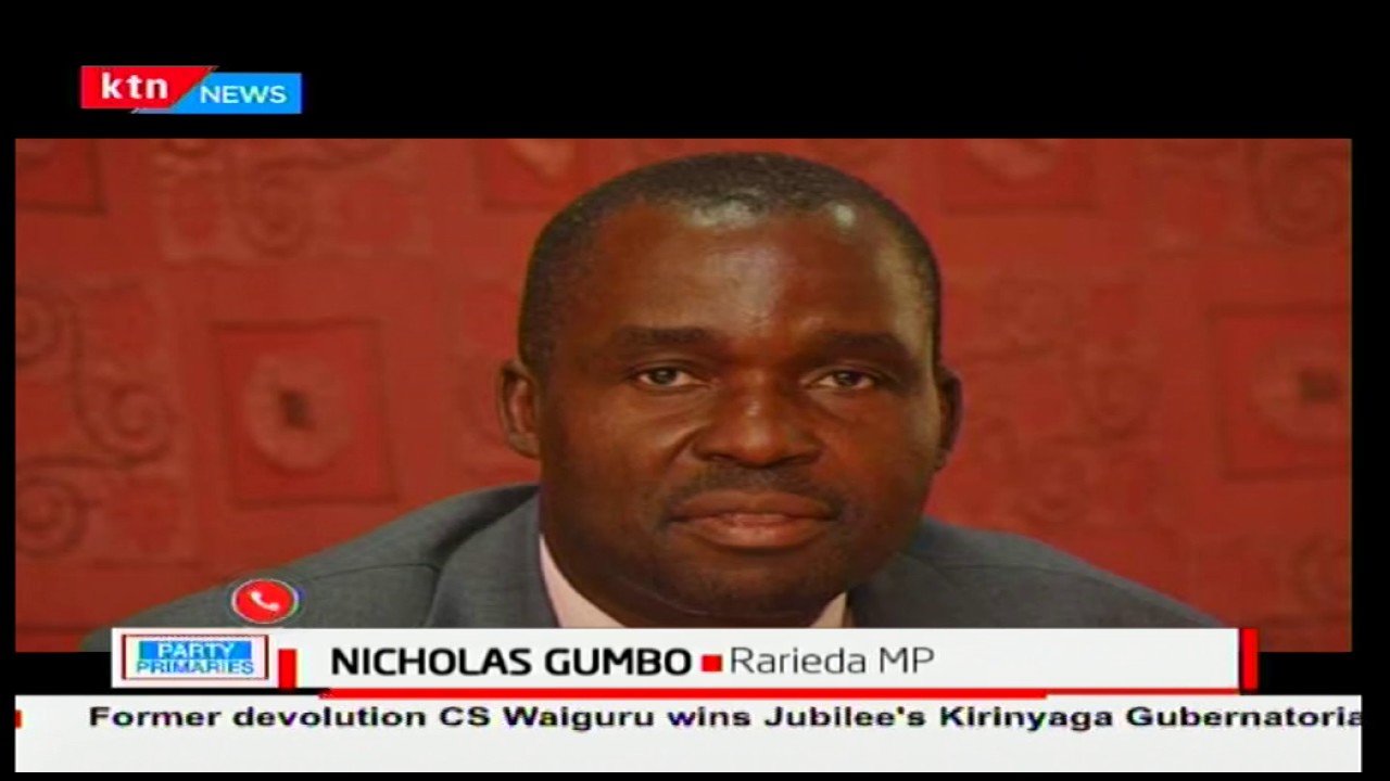 Rarieda Mp Nicholas Gumbo accuses ODM Election officials of ...