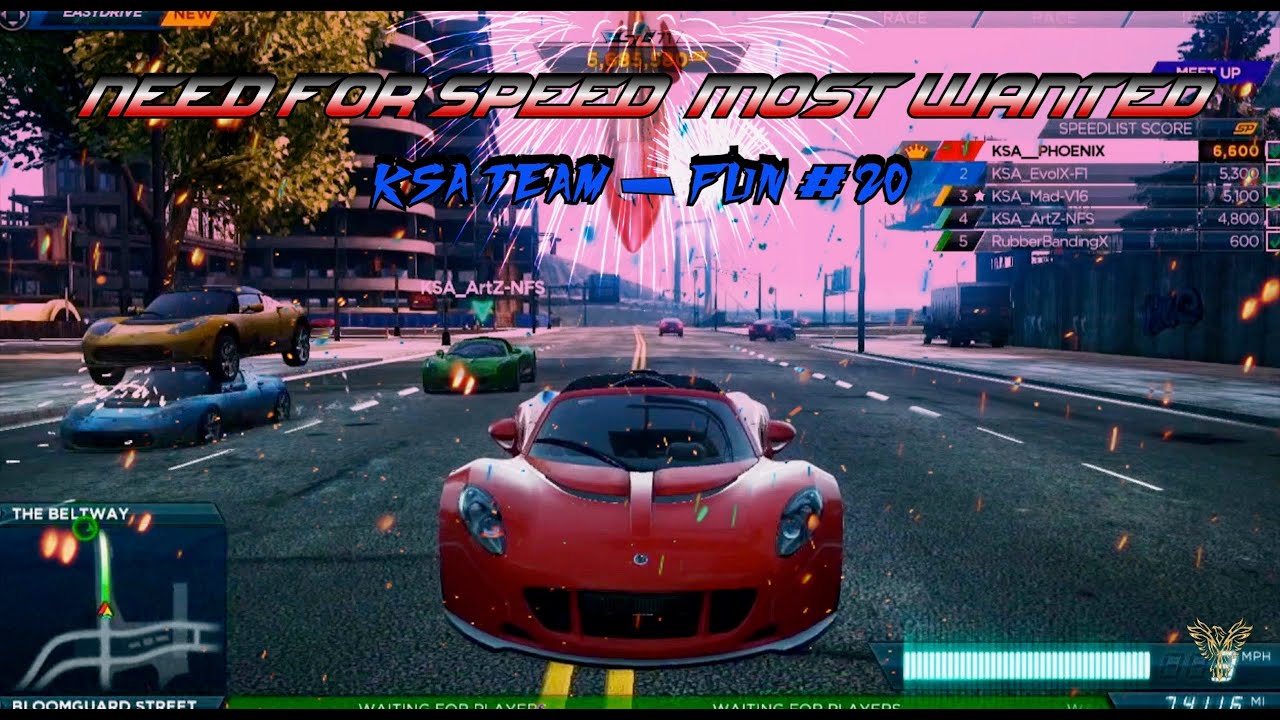 Need For Speed Most Wanted - KSA TEAM Fun #20 - YouTube