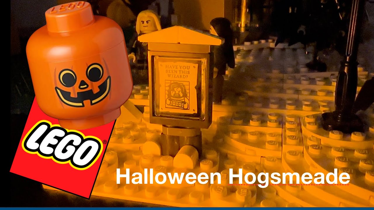 Halloween Hogsmeade Lego Harry Potter MOC - YouTube