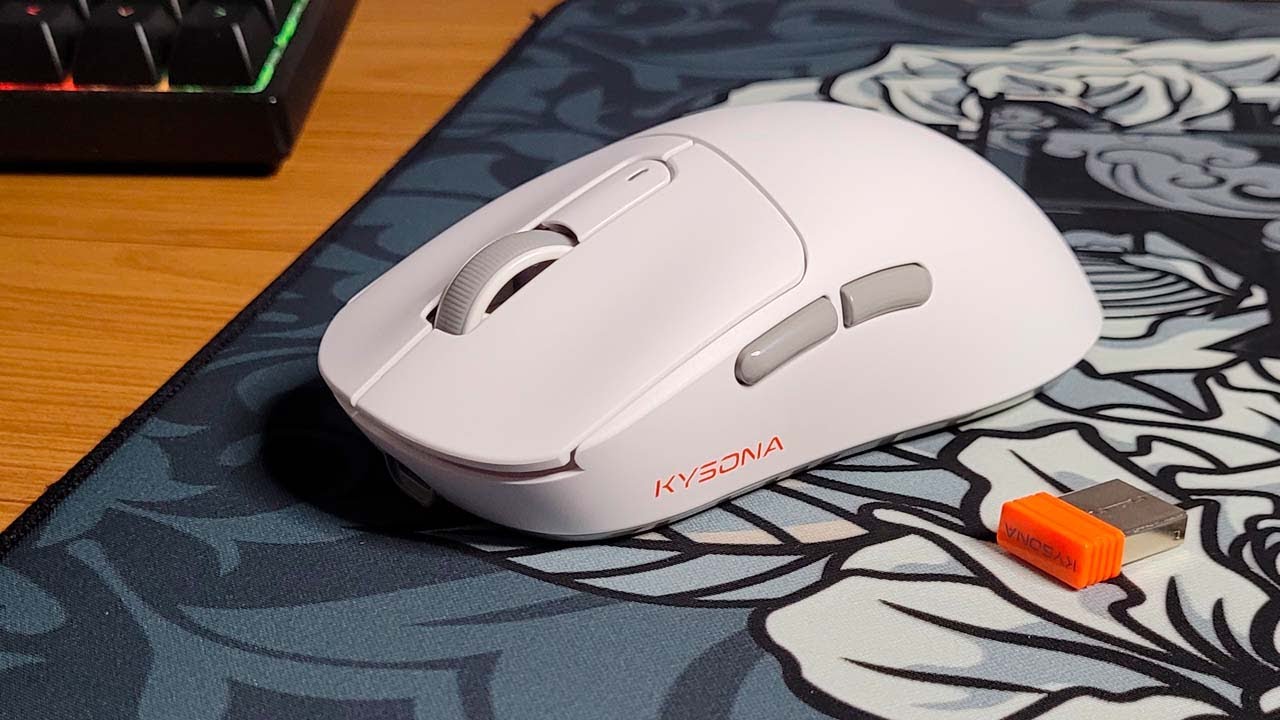 Kysona M600 - Review PT-BR | Ótima Opção em Mouse Wireless Custo ...