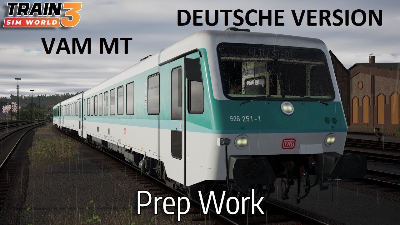 TSW 3: Niddertalbahn: Prep work - YouTube