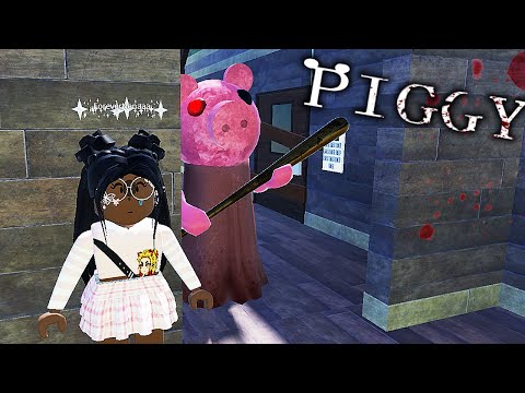 Trying to escape from ROBLOX PIGGY's House is TERRIFYING!!