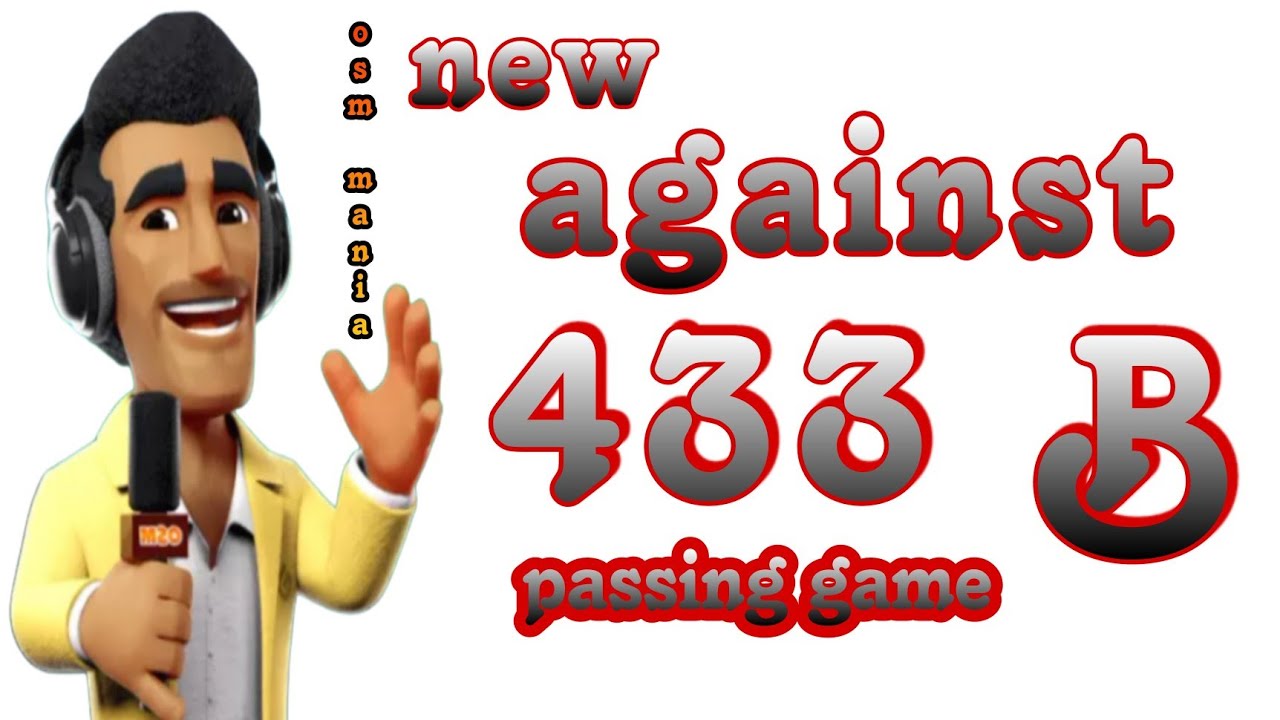OSM TACTIC 2024 : 0SM 433A Wingplay AGAINST OSM 433B Passing Game - YouTube