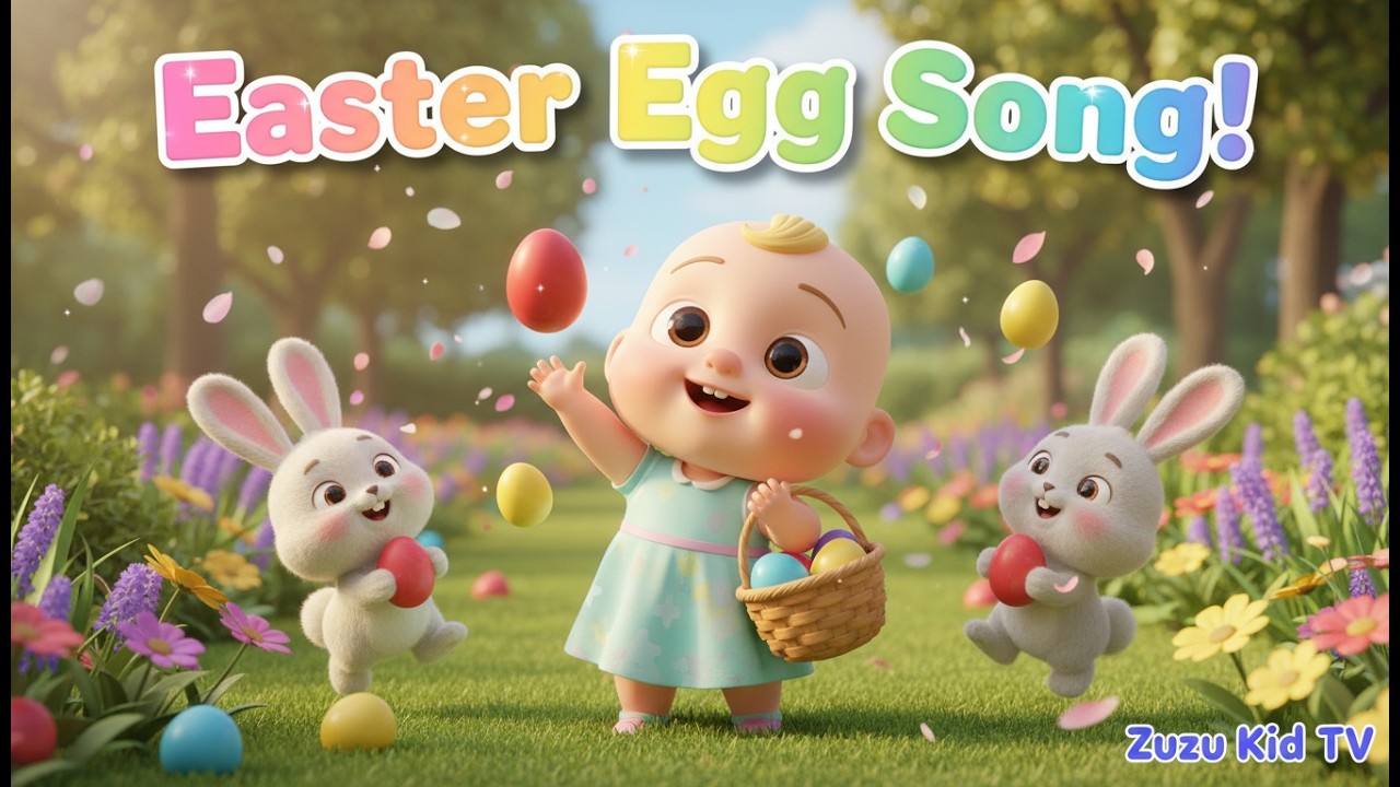 Easter Egg Song + More Color Song | Kids Nursery Rhyme, Toddler Colors ...