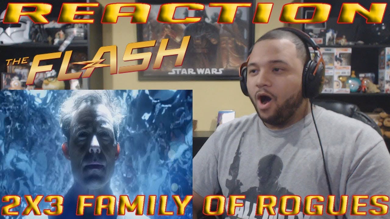 The Flash 2x3 "Family of Rogues" REACTION!! - YouTube