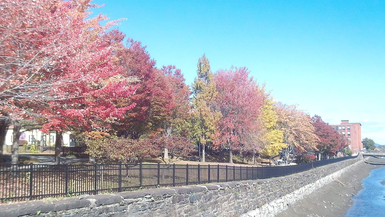 First Level Canal from Heritage State Park of Holyoke Massachusetts ...