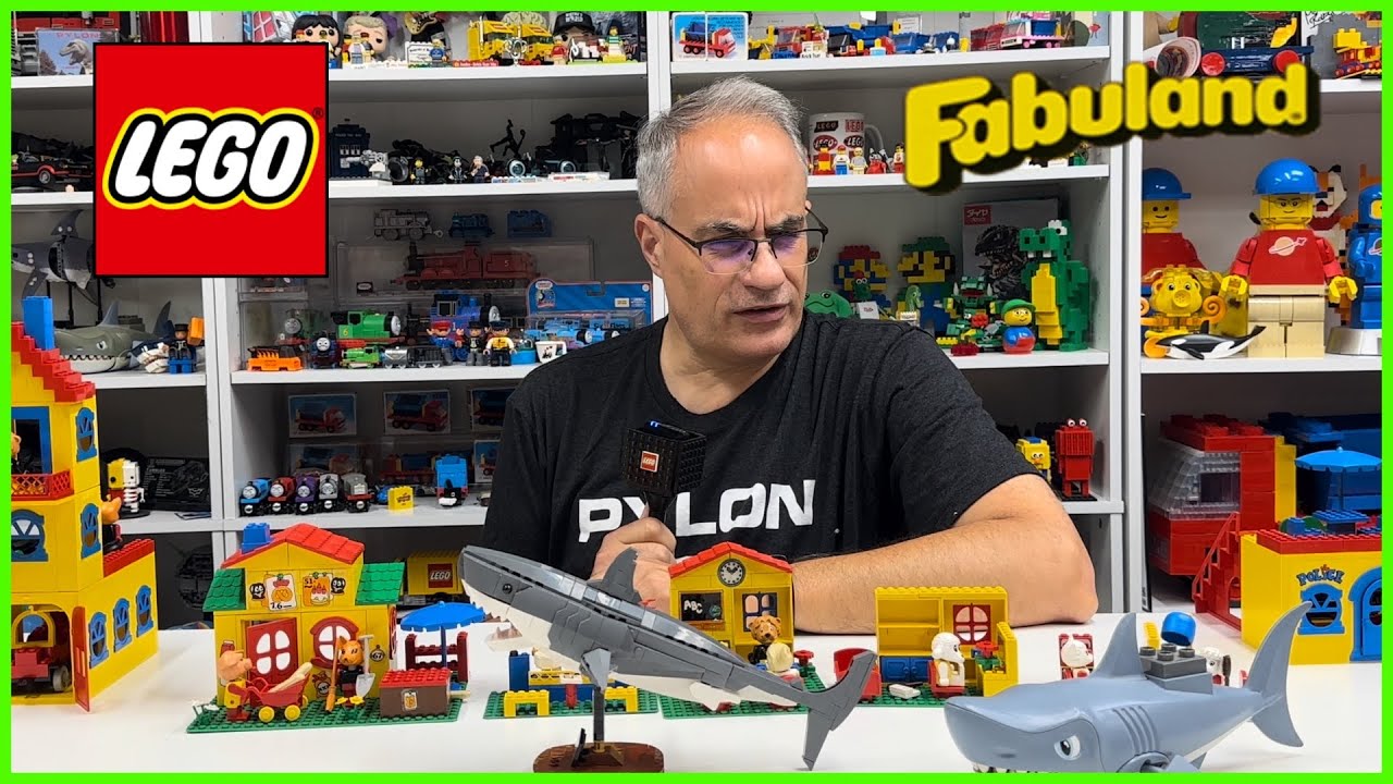 Building Every LEGO Fabuland Set Day 16: ft. Jaws 3667,3631,3647,3636 ...
