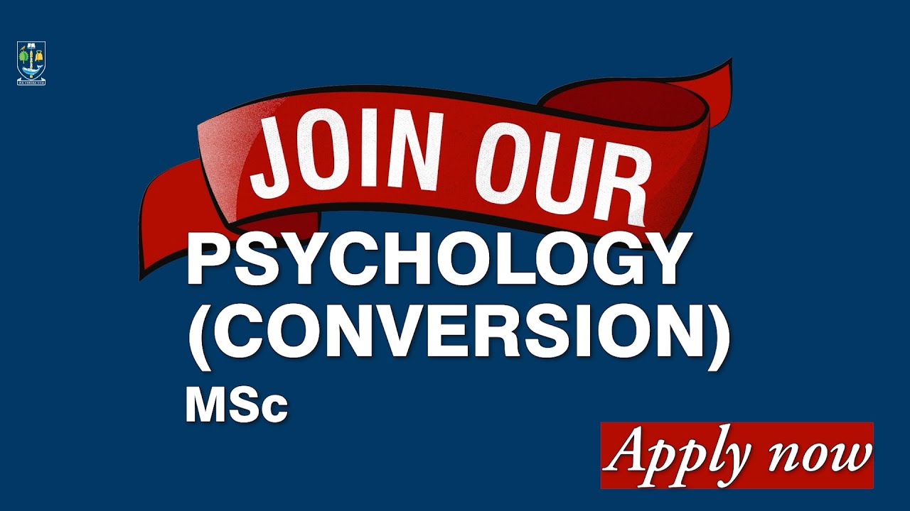 Psychology (conversion) Online Distance Learning at the University of ...