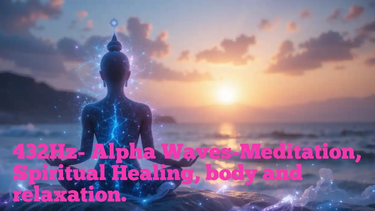 432Hz- Alpha Waves- Meditation, Spiritual Healing body and relaxation, Mental & Spiritual ...