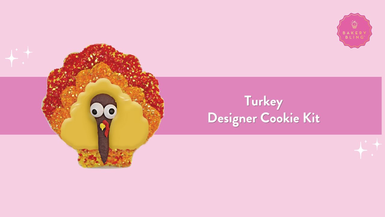Turkey Designer Cookie Kit Tutorial - YouTube