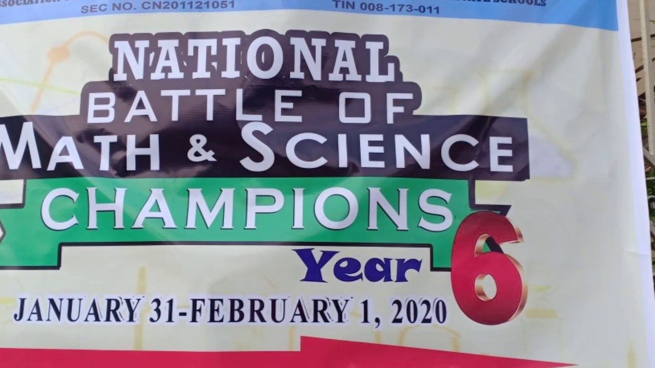 ASMEPPS: BATTLE OF MATH AND SCIENCE CHAMPIONS YEAR 6 - YouTube