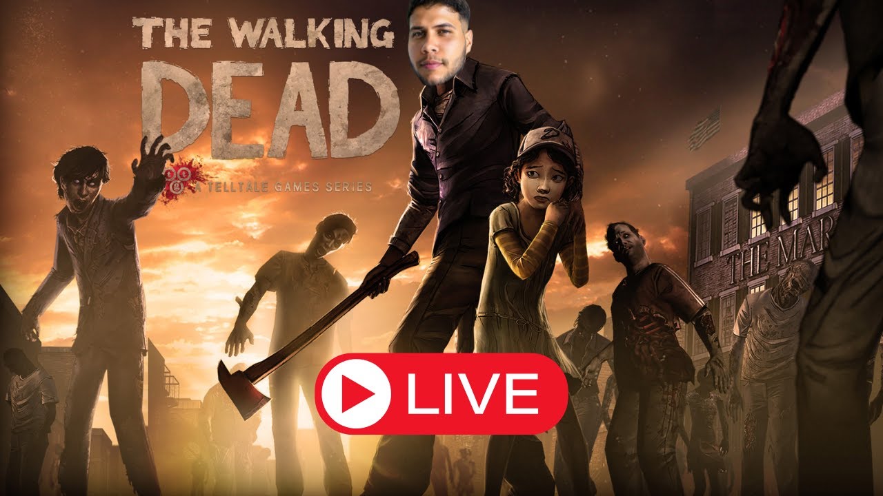 🔴LIVE🔴THE WALKING DEAD TELLTALE - YouTube