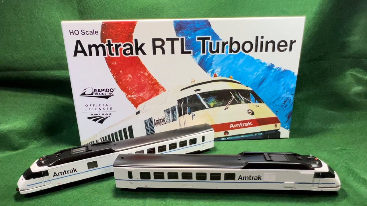 Rapido HO RTL Turboliner X2000 Demo Set - YouTube