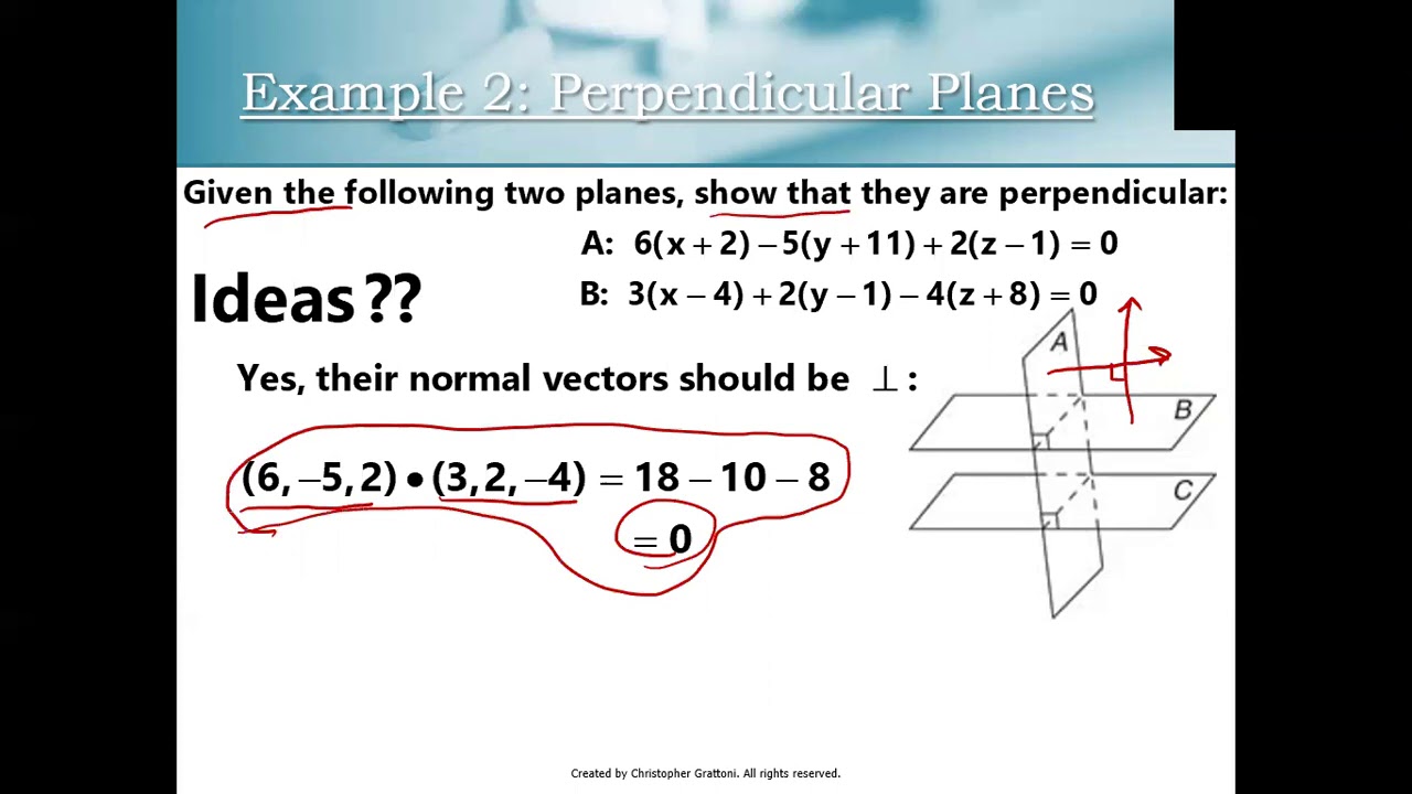 Lesson 3: Perpendicularity - YouTube