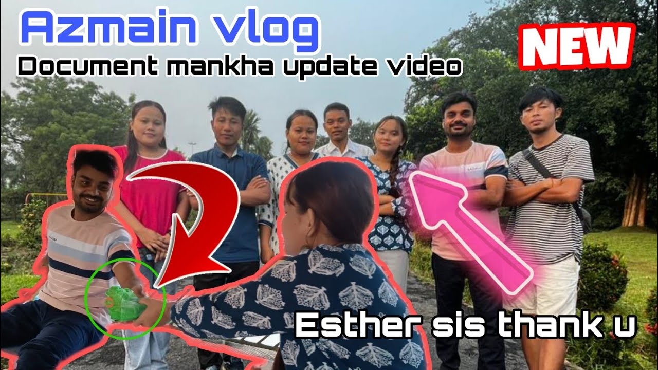 Azmain vlogs bini document mankha || Esther thank you so much - YouTube