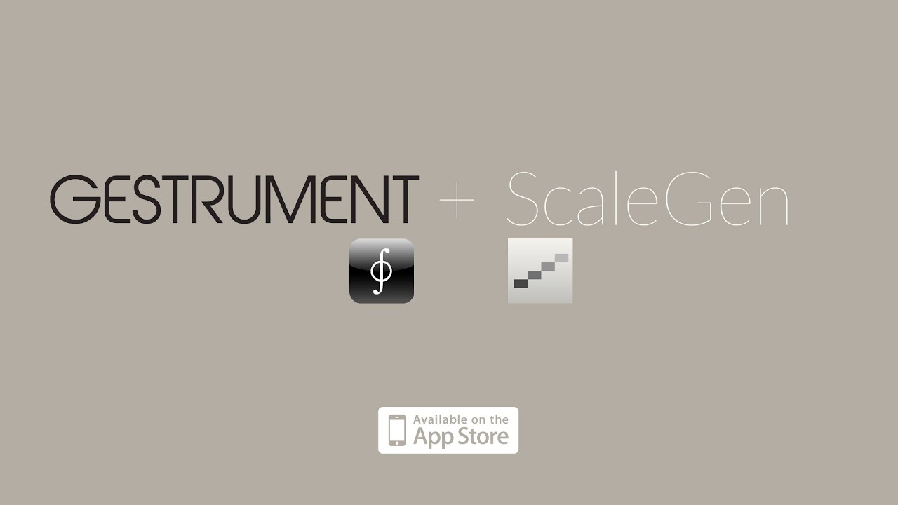 Gestrument and ScaleGen - YouTube