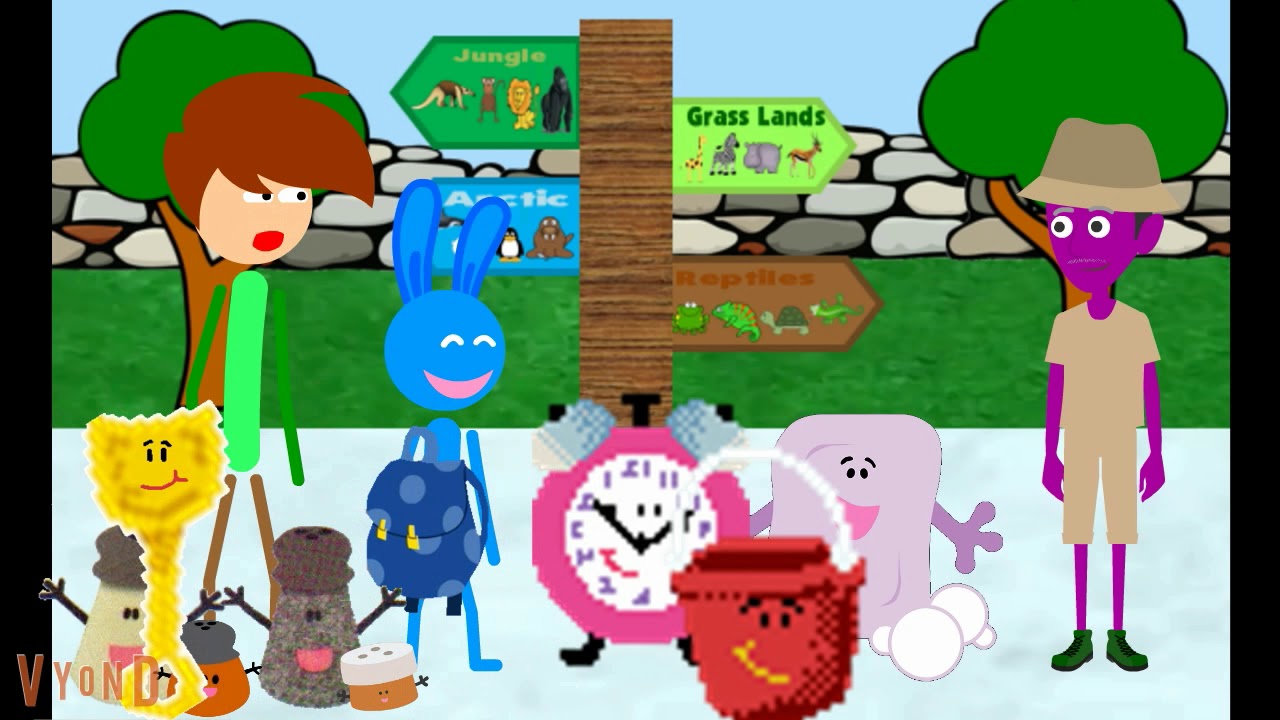 blue's clues: animals at the zoo: part 4 - YouTube