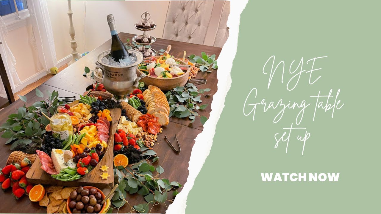 NYE CHARCUTERIE TABLE SET UP ON CAPE COD | let’s party! #recipe # ...