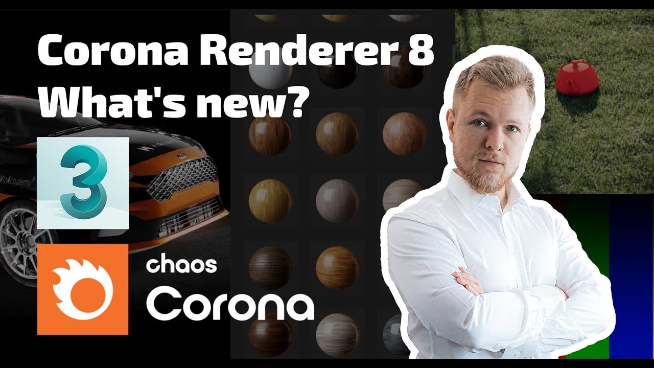 Corona Renderer 8 - New features! - YouTube