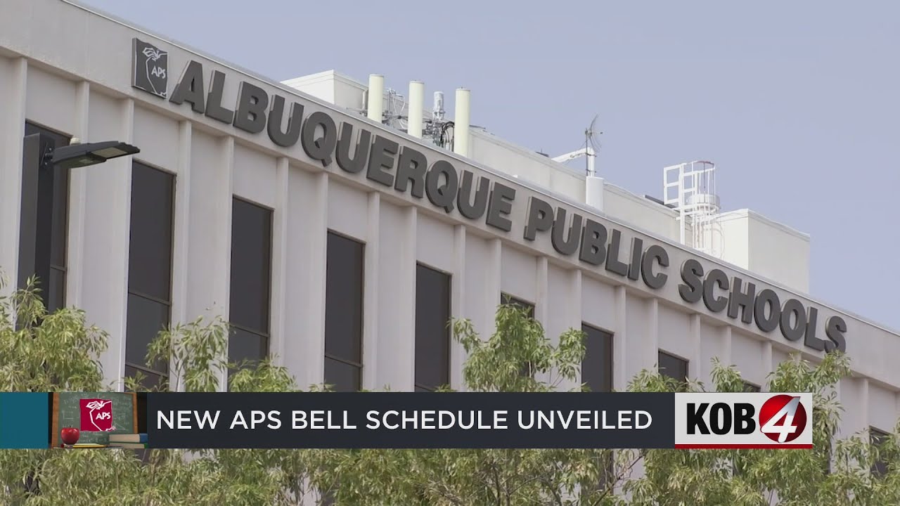 Albuquerque Public Schools releases 2023-24 bell schedules - YouTube