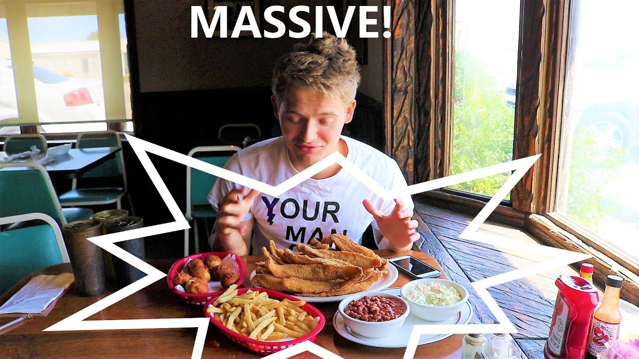 CODY VS. HUGE 20 Catfish Filet Dinner!! - YouTube