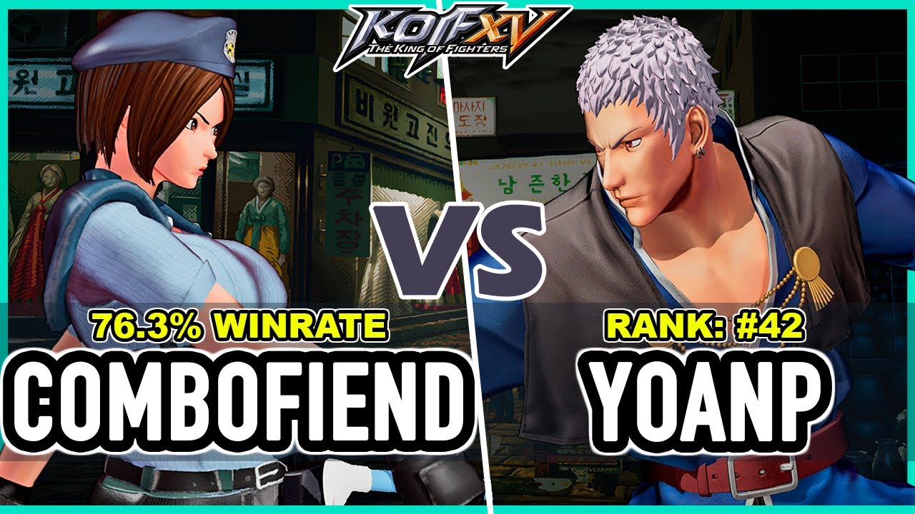 KOF XV 🔥 Combofiend (Heidern/Whip/Ralf) vs Yoanp (Shun'ei/O.Yashiro/Ryo) 🔥 Steam - YouTube