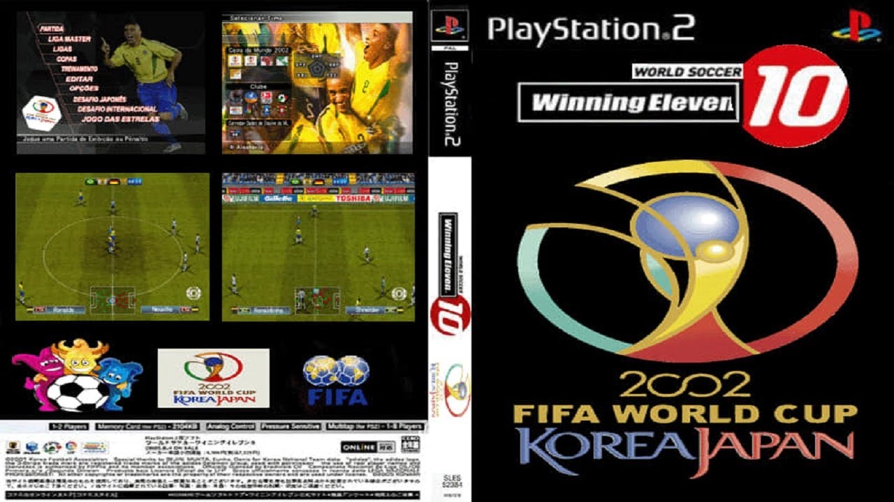 WE10 - Copa do Mundo 2002 (BETA) no PS2 🏆 - YouTube
