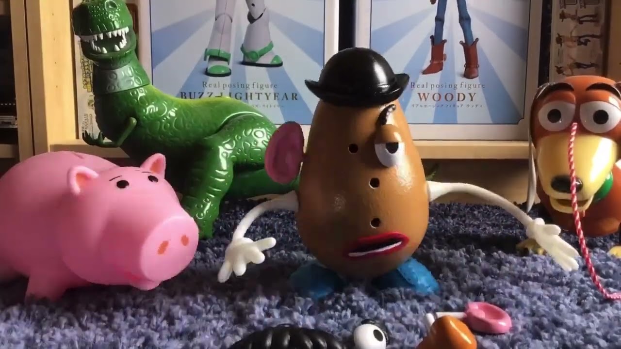 Mr Potato Head "Hey, watch it!" | Toy Story Stop Motion - YouTube