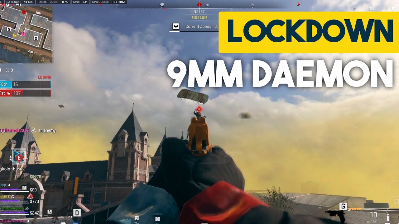 Lockdown Quads with 9 mm Daemon and Broadside KV | Best Game Mode Ever ...