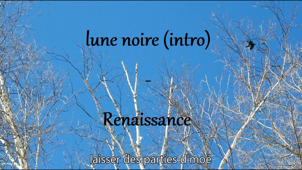 Renaissance - lune noire (intro) - YouTube