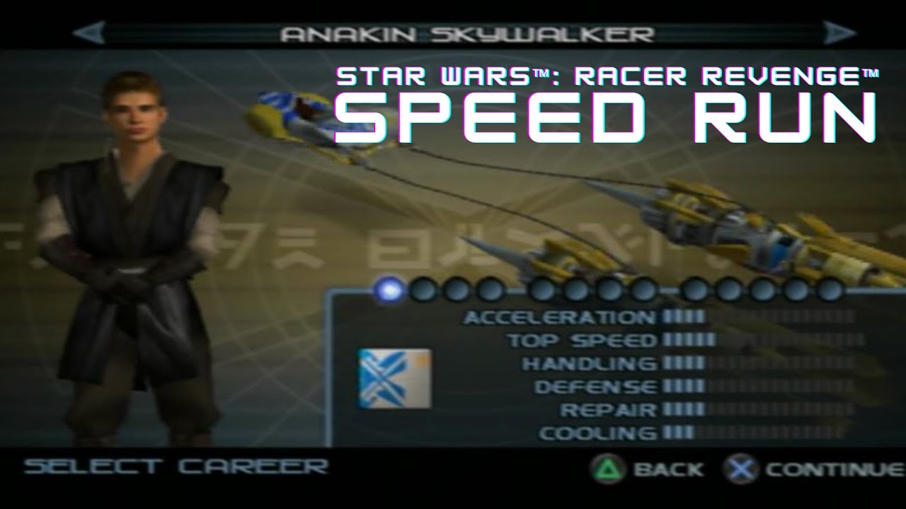 Star Wars™: Racer Revenge™ SPEED RUN - YouTube