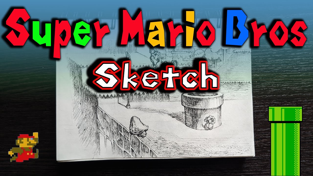 "Super Mario Bros". sketch - YouTube