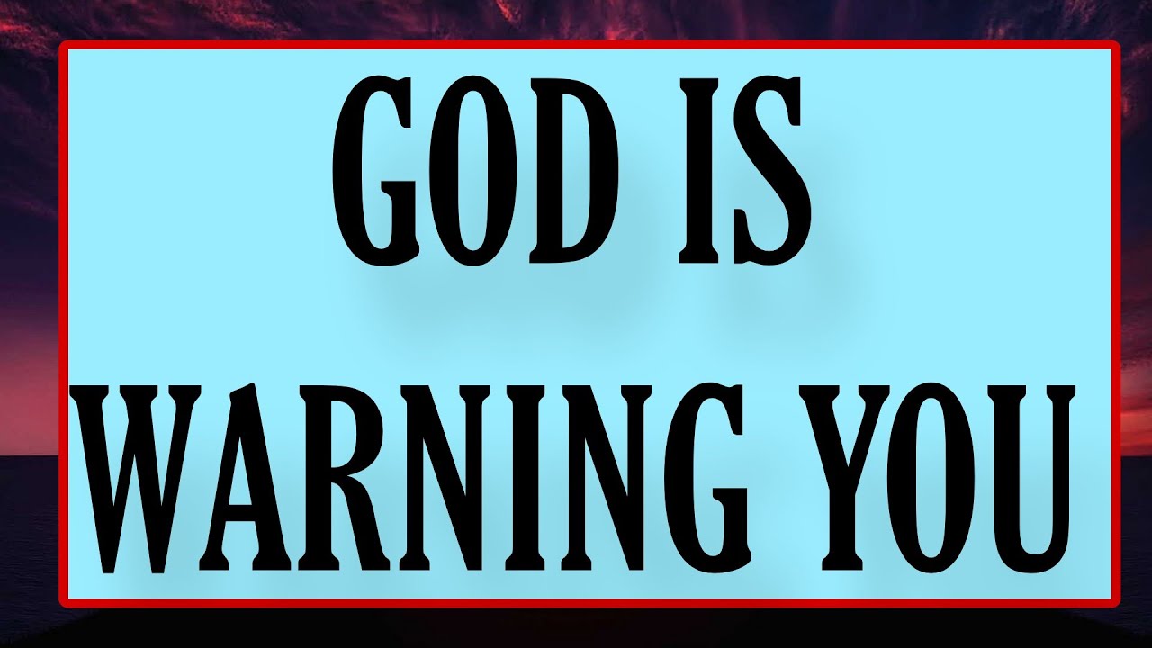 GOD IS WARNING YOU | God Message For You Today | #jesusmessage # ...