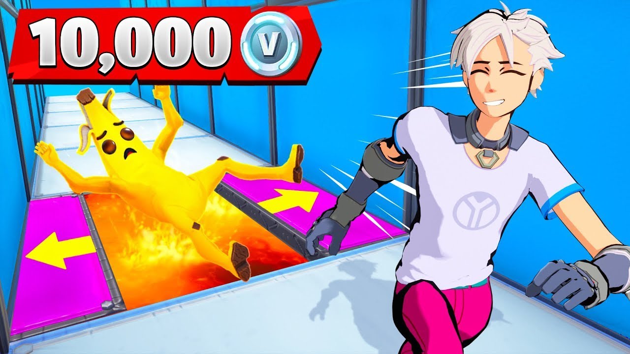 Si NOBO FINIT ce DEATHRUN avant MOI je lui OFFRE 10.000 V-BUCKS - YouTube