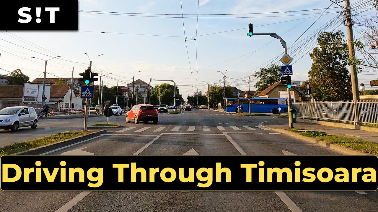 Timisoara Evening Drive – City Streets & Traffic | Part 2 🚗 - YouTube