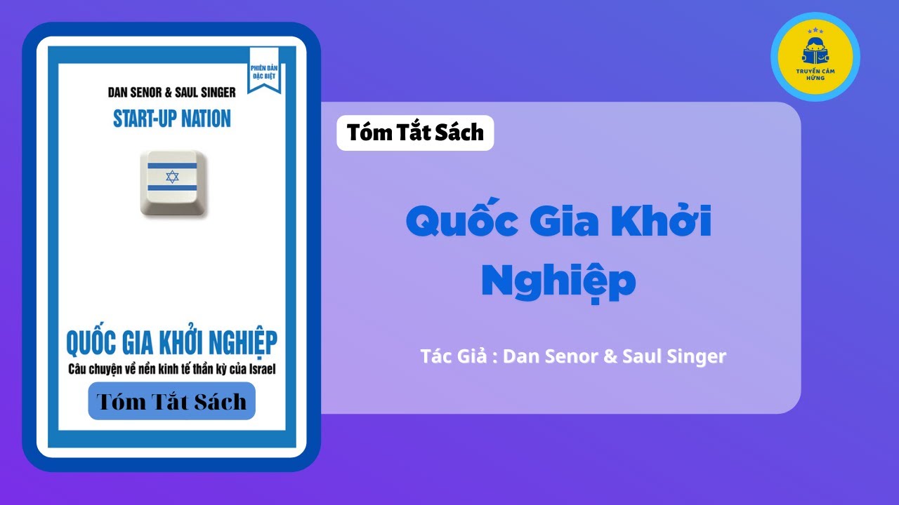 [Sách] - Quốc Gia Khởi Nghiệp | Dan Senor & Saul Singer - YouTube Music