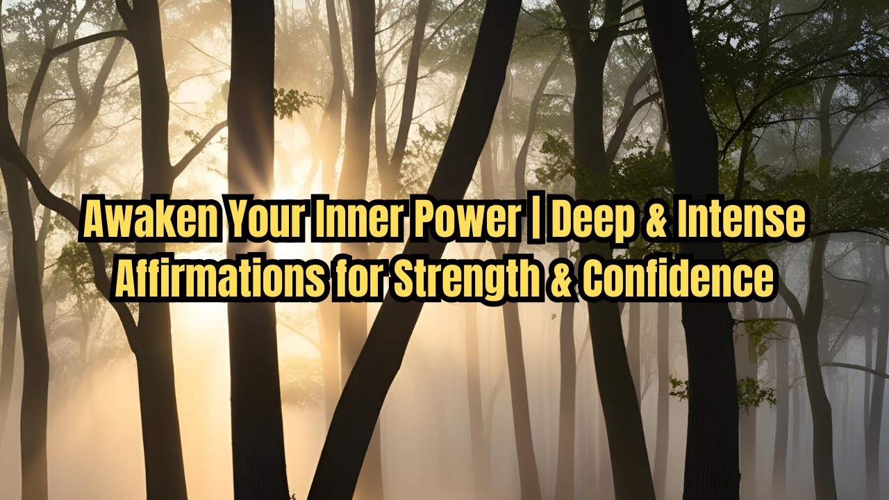 Awaken Your Inner Power | Deep & Intense Affirmations for Strength ...