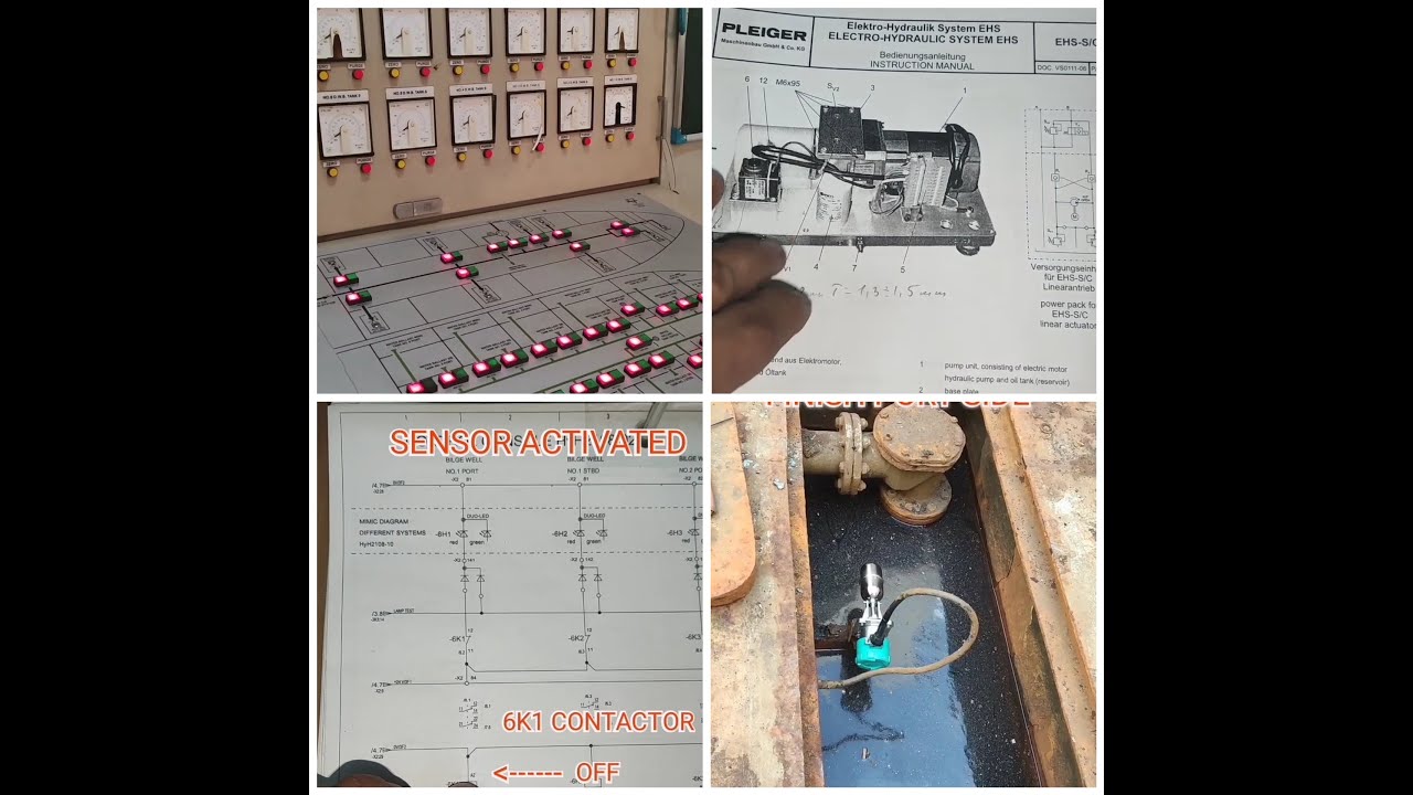 SHIPS CARGO HOLD BILGE ALARM REPLACE SENSOR - YouTube