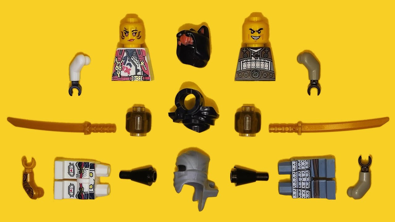 LEGO Ninjago Characters: Sora (Master of Technology) & Ash (Master of ...