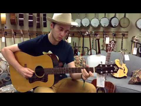 Julian Davis plays our Guild D-25 guitar - YouTube
