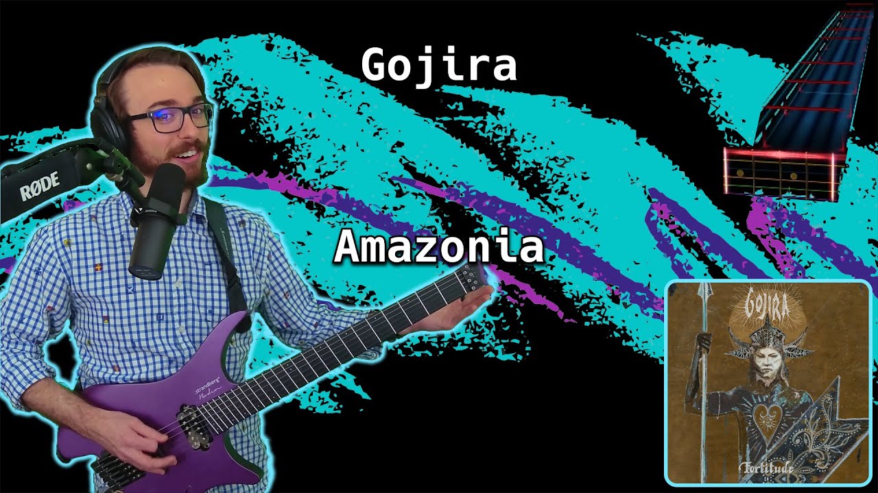 Gojira - Amazonia | Rocksmith CDLC Gameplay - YouTube