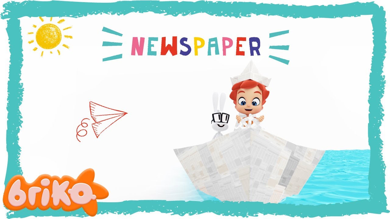 Craft Ideas With Newspaper | Briko's DIY Adventures | DIY Crafts For ...