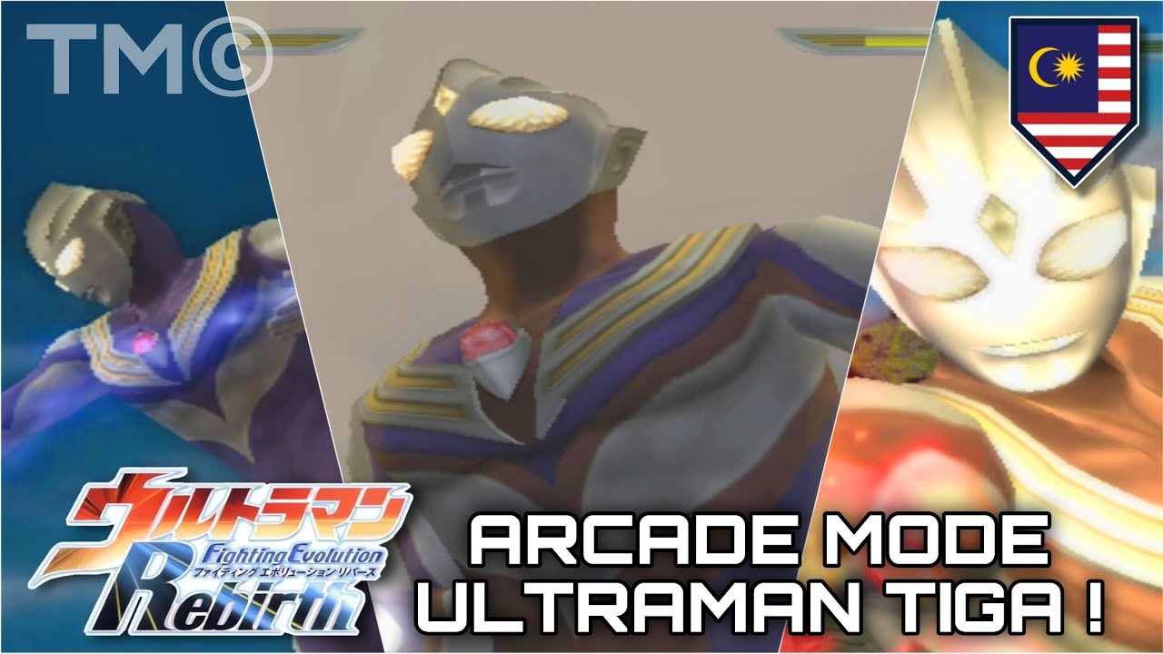 GAME ULTRAMAN PALING UNDERRATED ! | ULTRAMAN TIGA ARCADE MODE ULTRAMAN ...