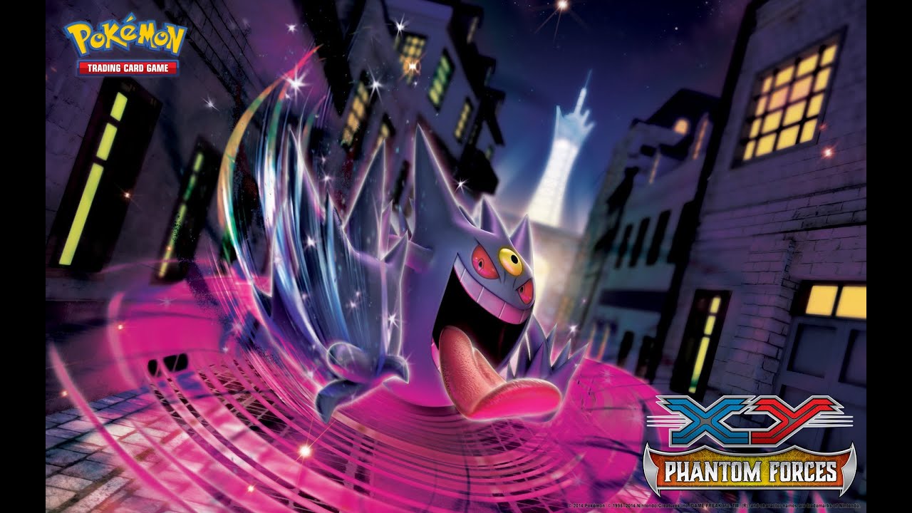 Opening A Pokemon X&Y Phantom Forces Booster Pack (Great Pull!) - YouTube