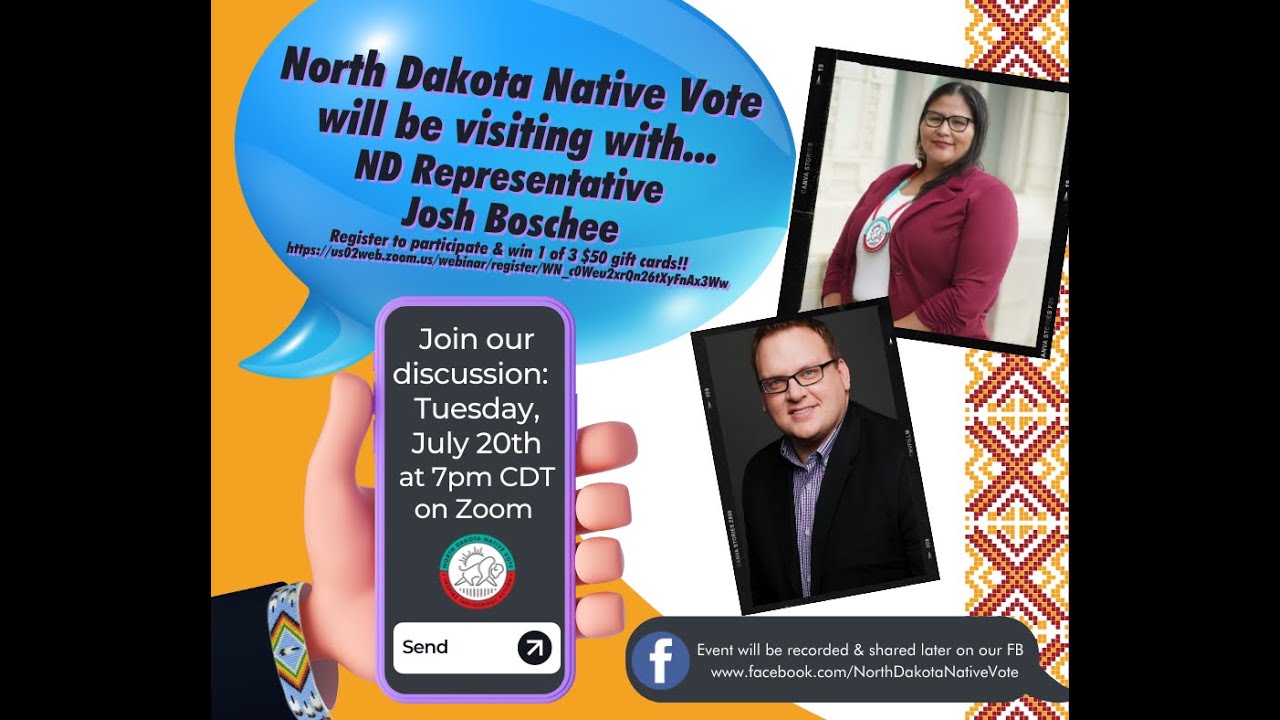 NDNV Visits with ND Rep. Joshua Boschee - YouTube